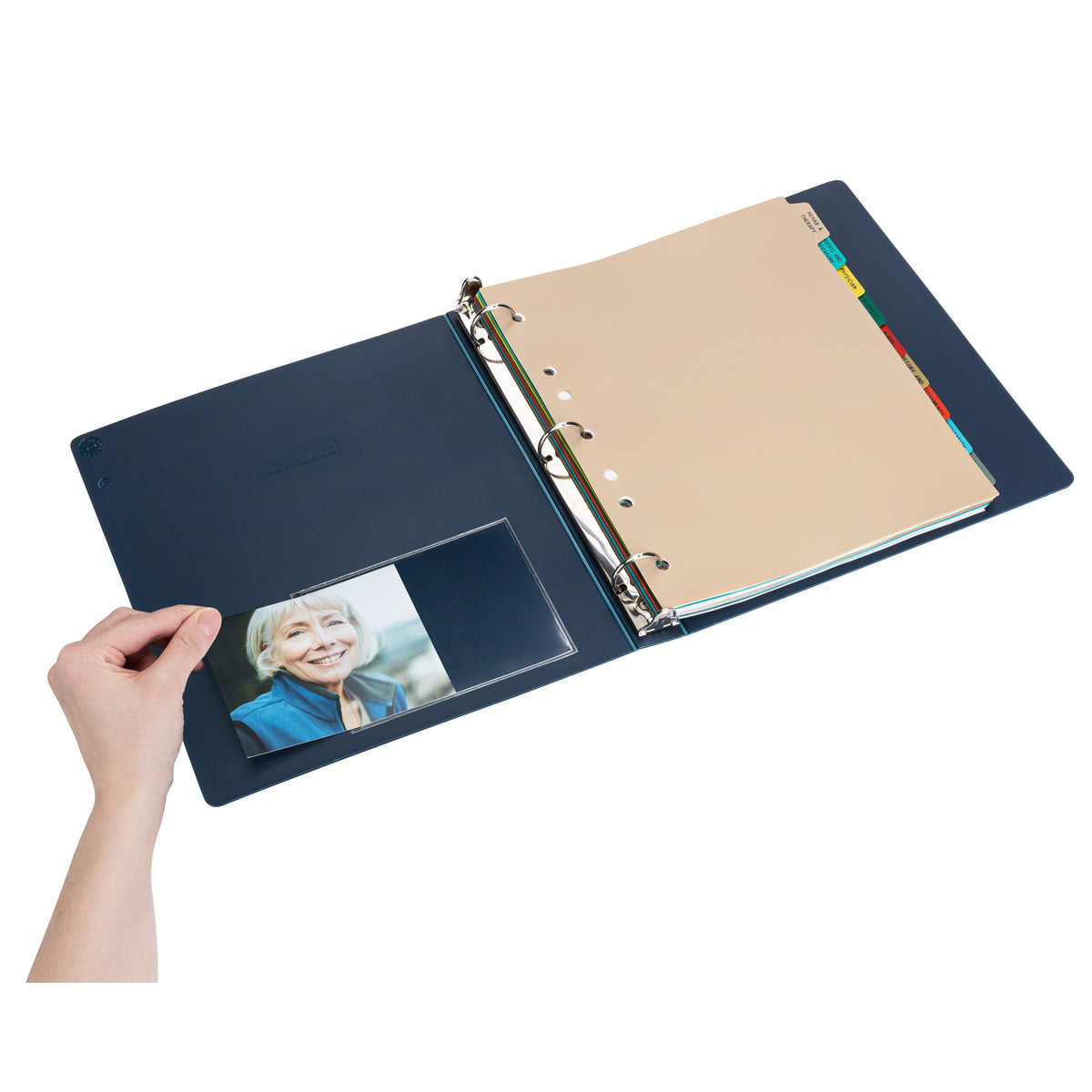 Self Adhesive Binder Pockets - Photo Size | Carstens – RingBinderShop.com