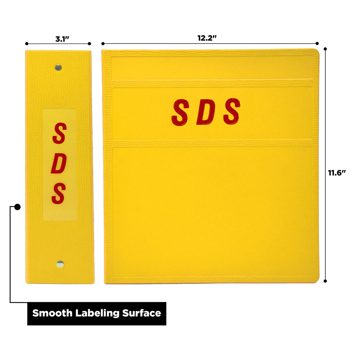 Heavy Duty 3-Ring Binder for SDS – Side Opening | Carstens ...
