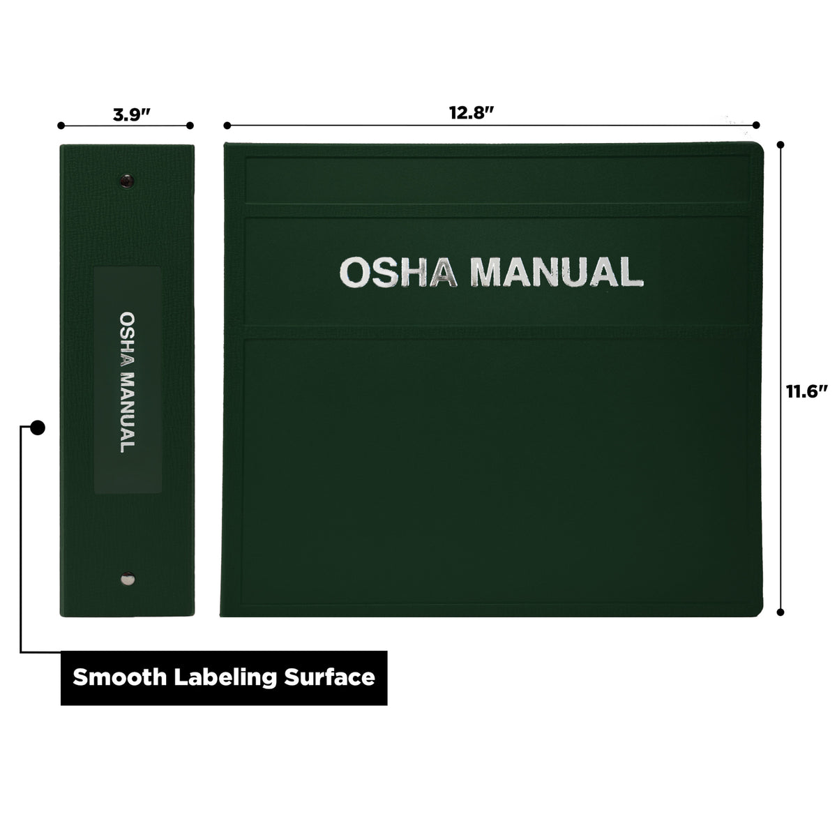 Heavy Duty Ring Binder for OSHA Manuals – Side Opening | Carstens ...