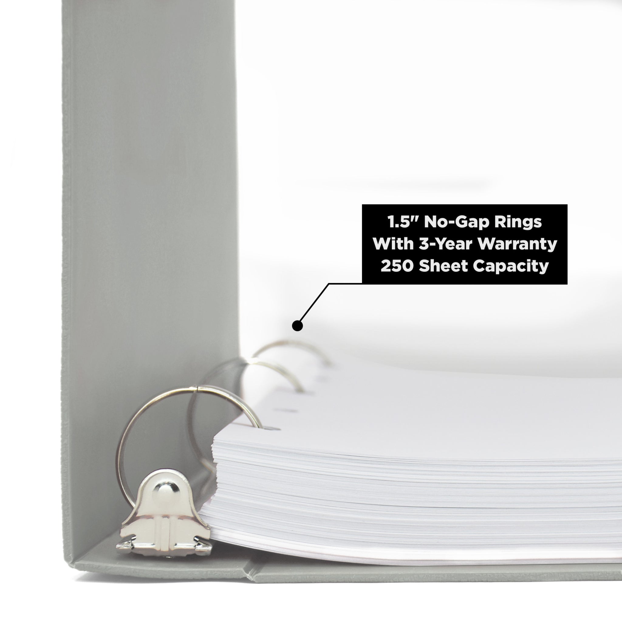 1.5-Inch Heavy Duty 3-Ring Binder – Side Opening | Carstens ...