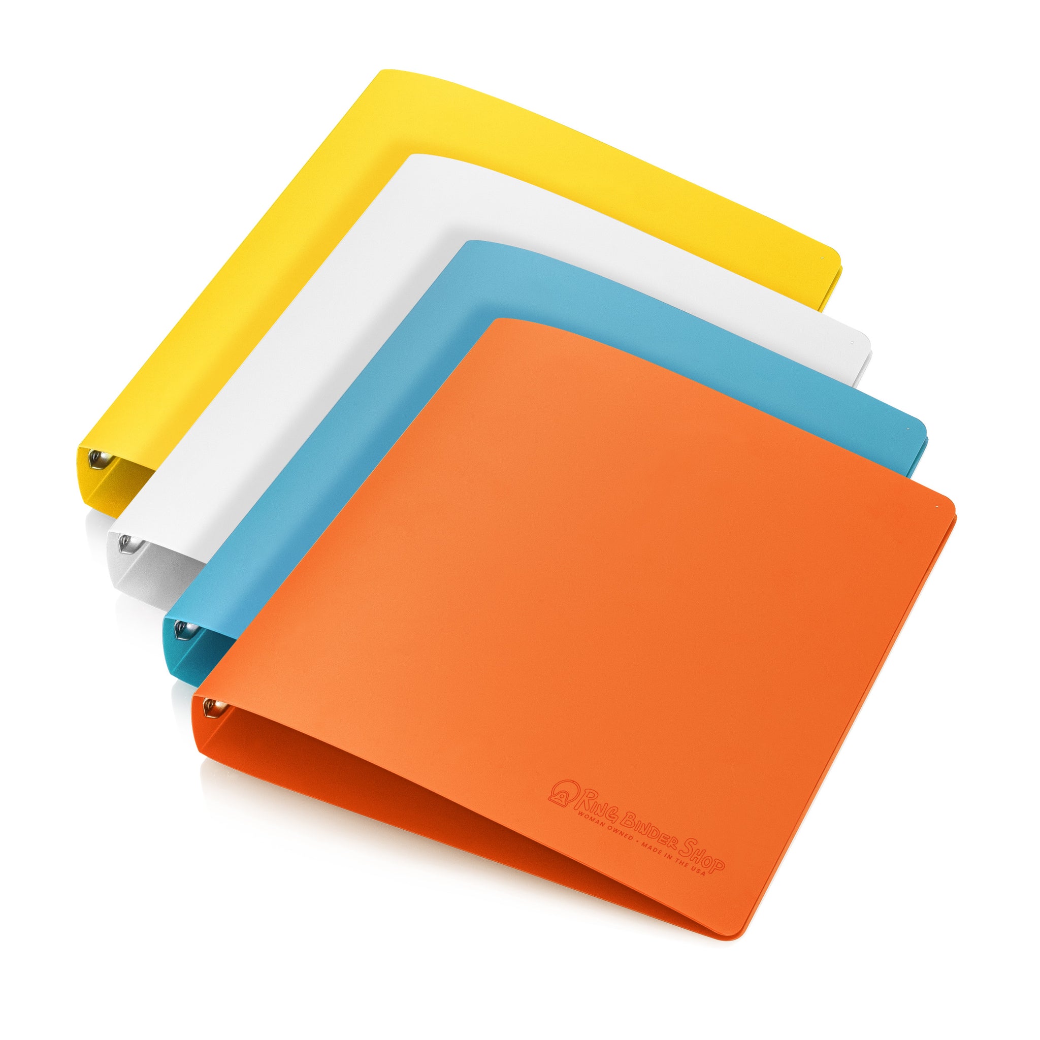 Premium Economy 1.5 Inch 3 Ring Binder, Side Opening (Pack of 4 ...